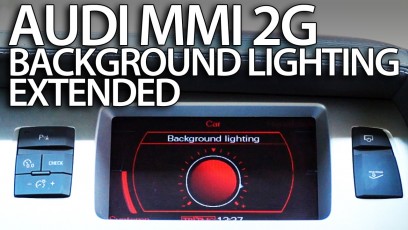 Audi MMI 2G enable ambient light (extended) - mr-fix.info